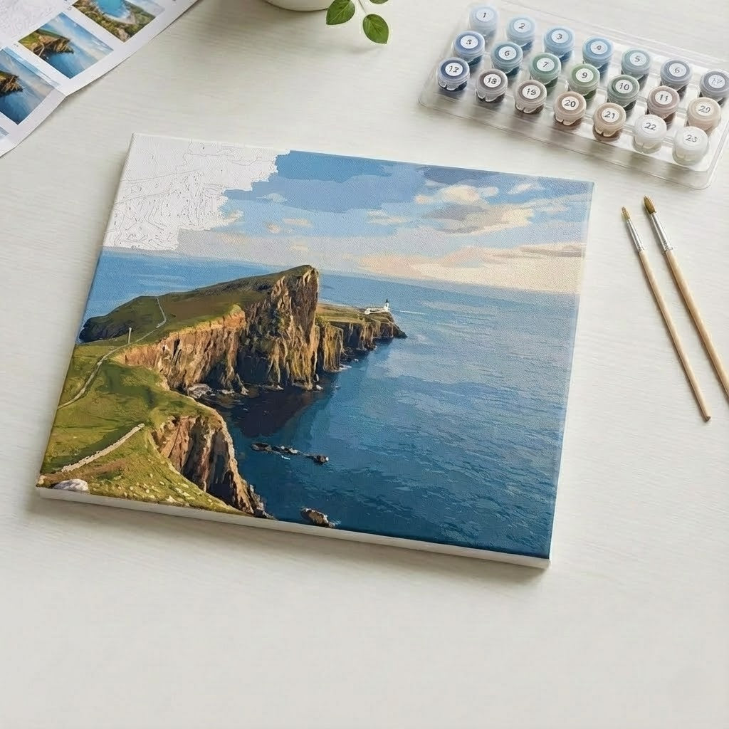 Landscapes and Nature PBN Kit – eazyarts.in