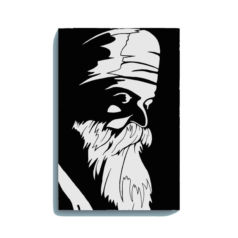 Waheguru Portrait Glow in the Dark Painting Kit – DIY Sikh Spiritual W ...